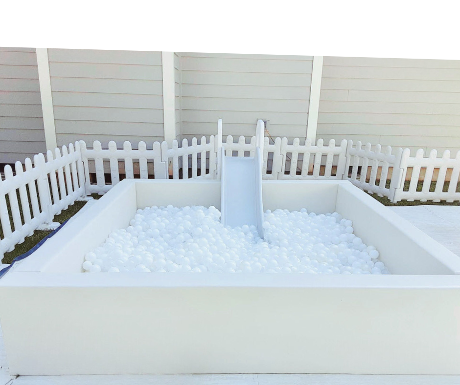 Square Ball Pit (6'x6') - Kids Party Rentals Co