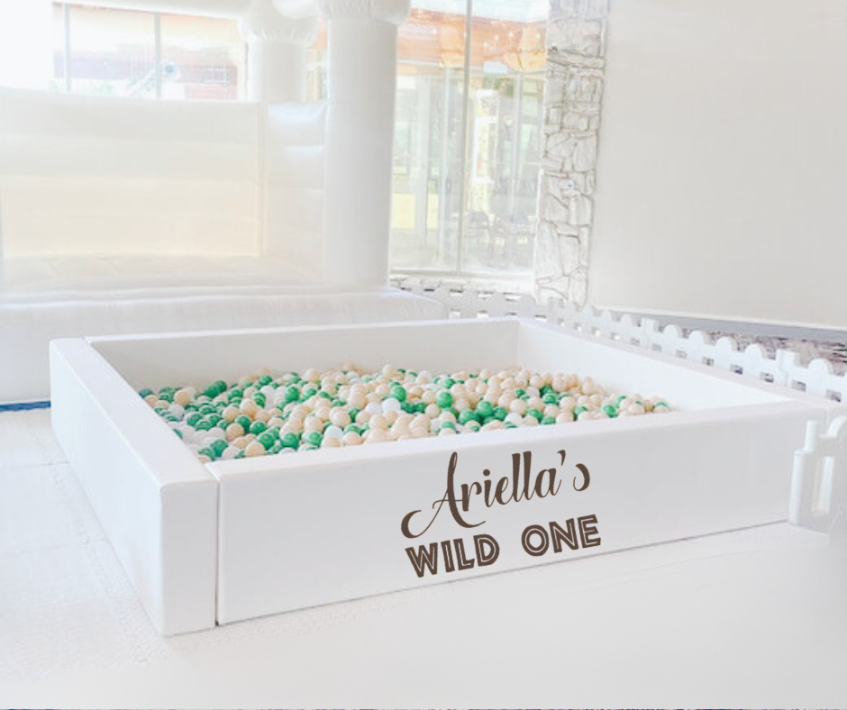 Square Ball Pit - Kids Party Rentals Co